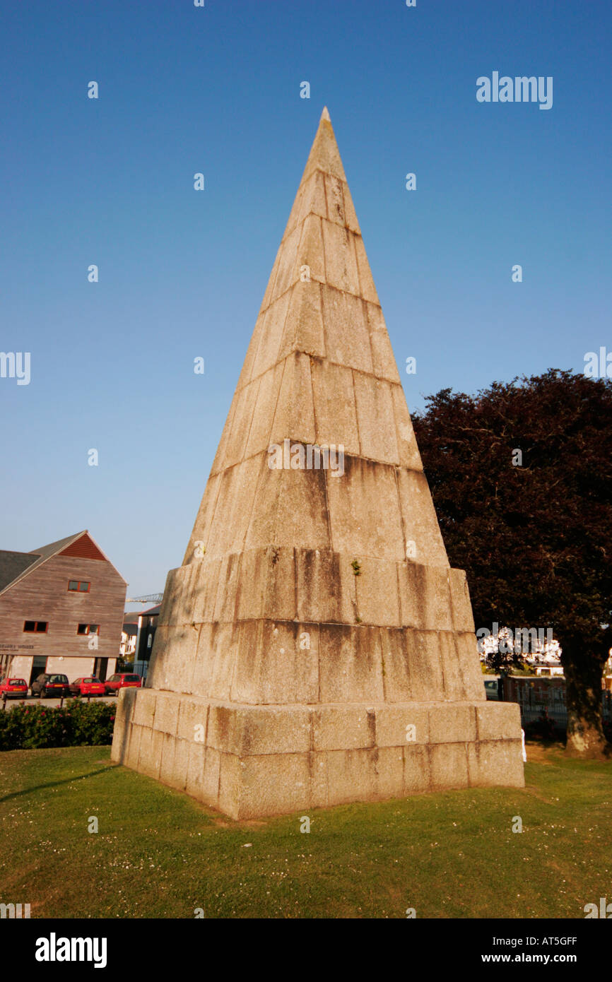 Falmouth pyramid hi-res stock photography and images - Alamy
