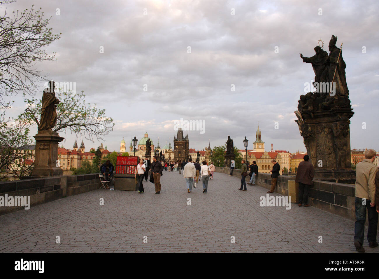 Europe, Eastern, Czech, Republic, Prague, Valtava, River, Bridge ...