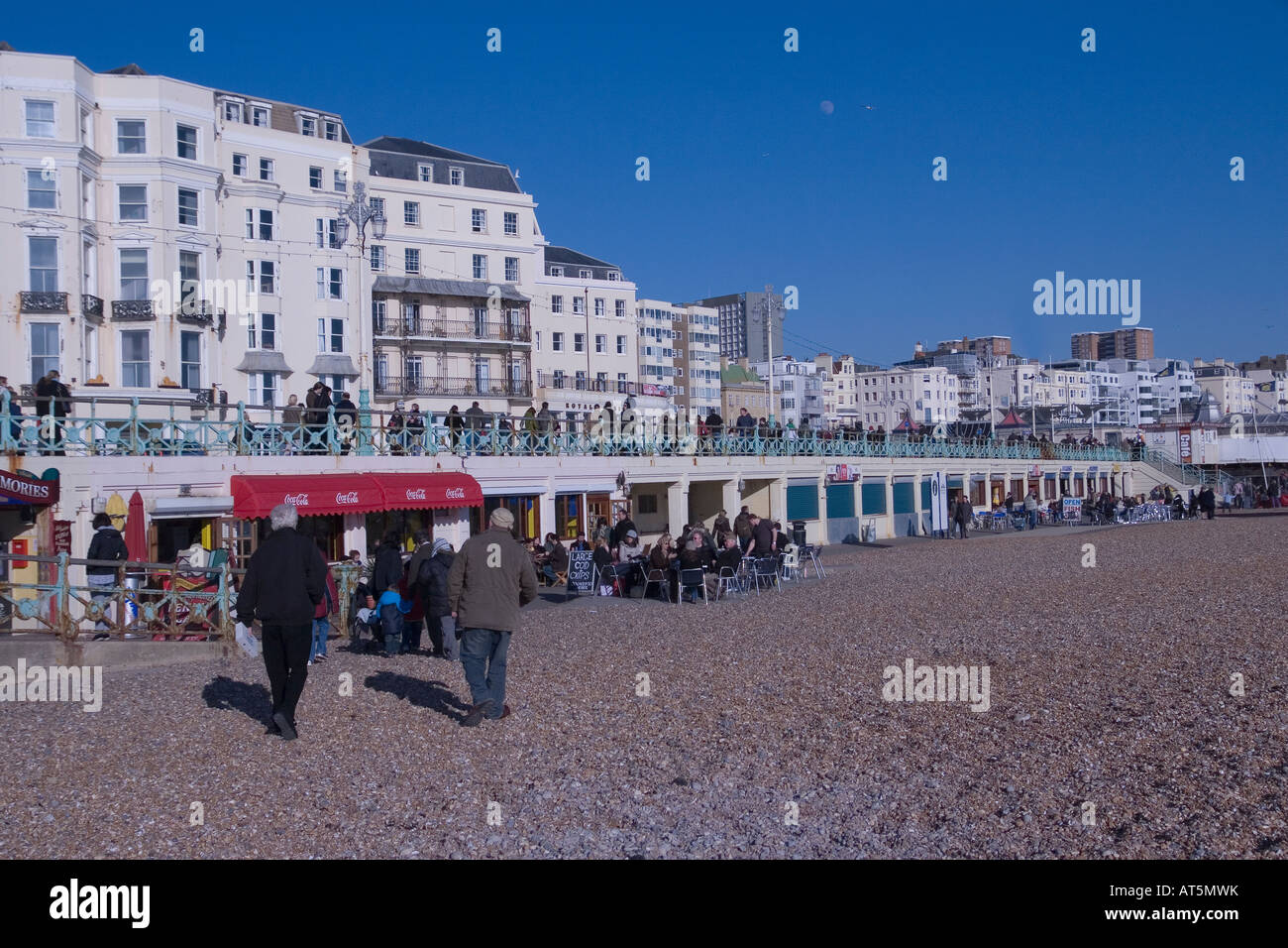 Winter scene in Brighton Stock Photo - Alamy