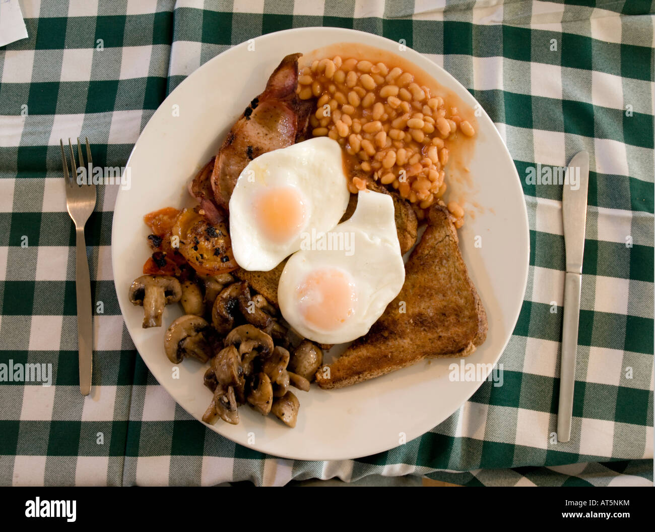 breakfast cooked english Stock Photo - Alamy
