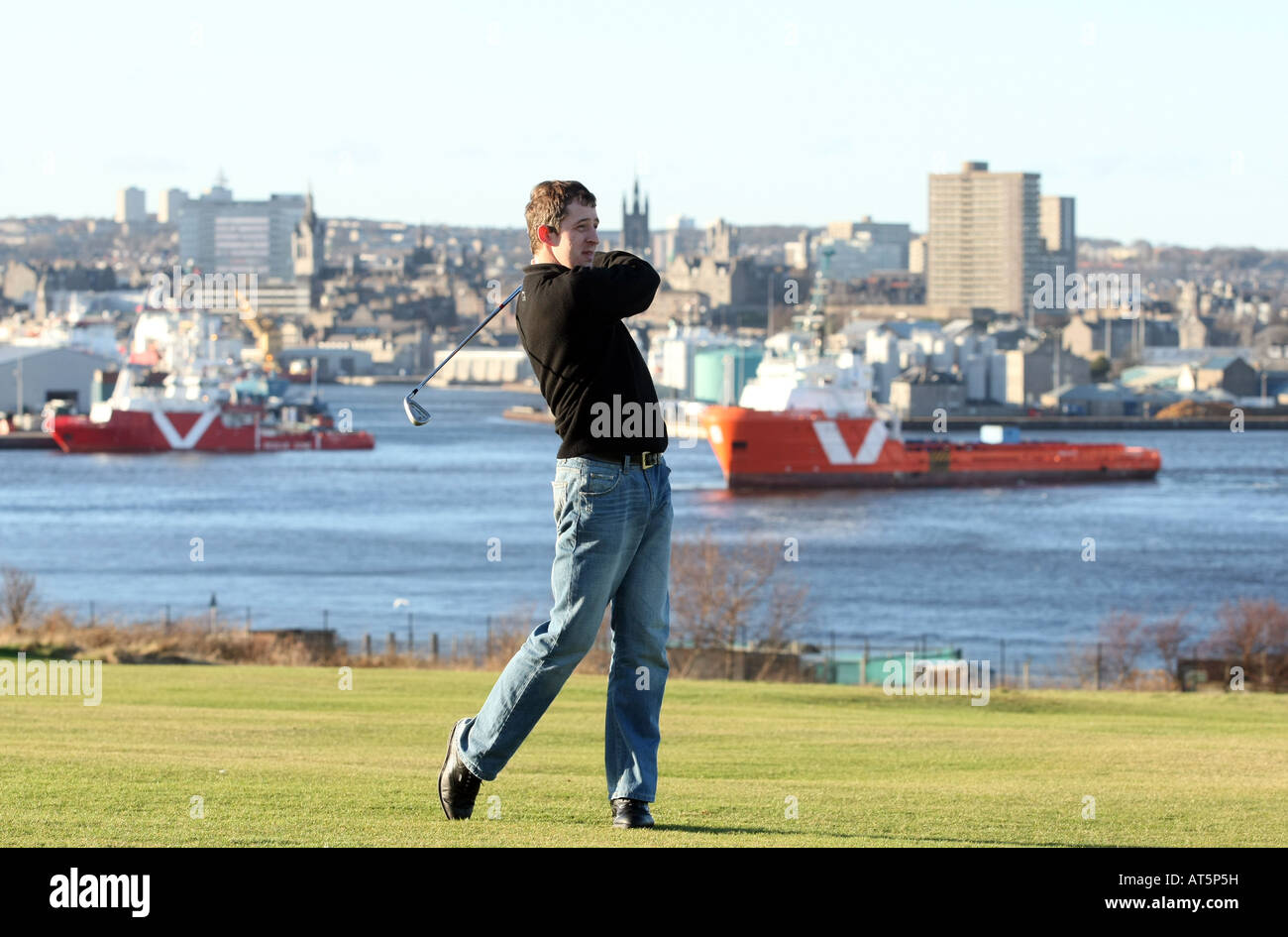 Balnagask golf course hi-res stock photography and images - Alamy