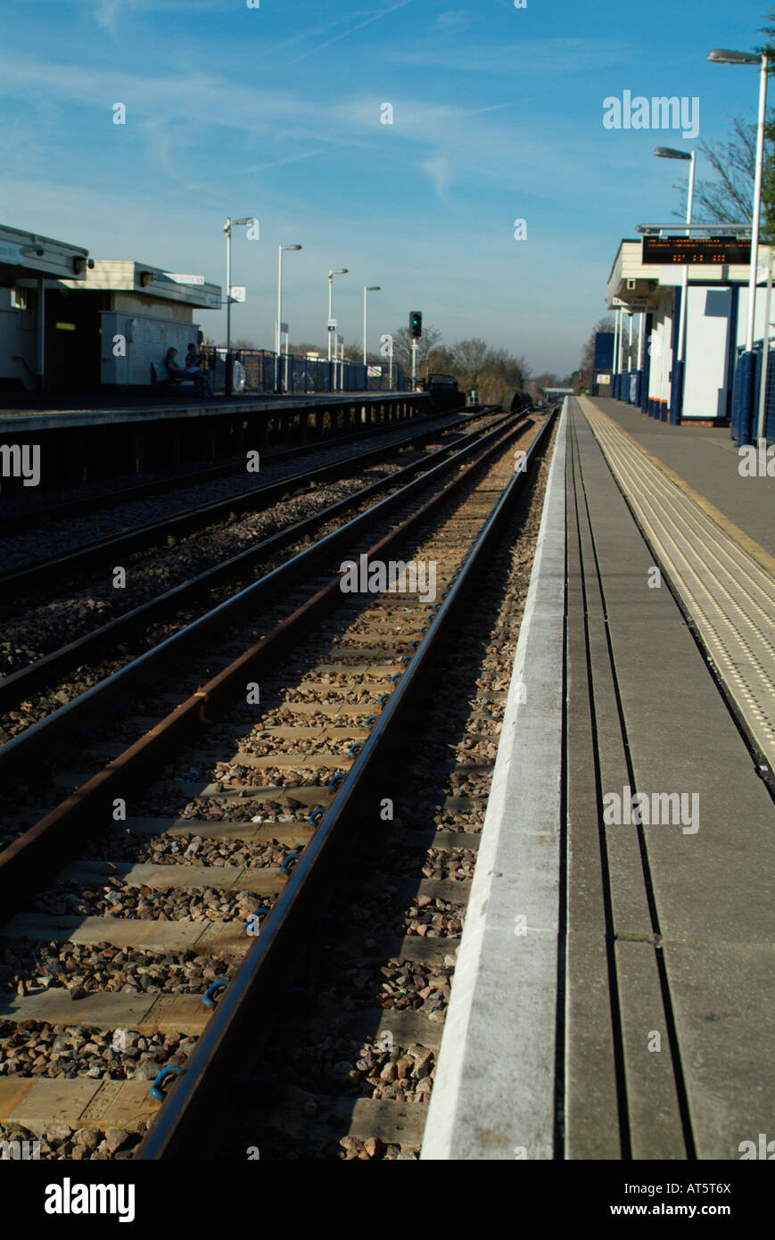 Hampton Wick train station, Surrey Stock Photo - Alamy