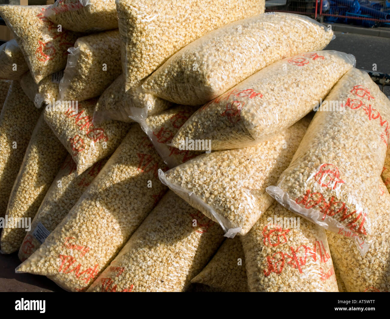 Bags of popcorn hi-res stock photography and images - Alamy