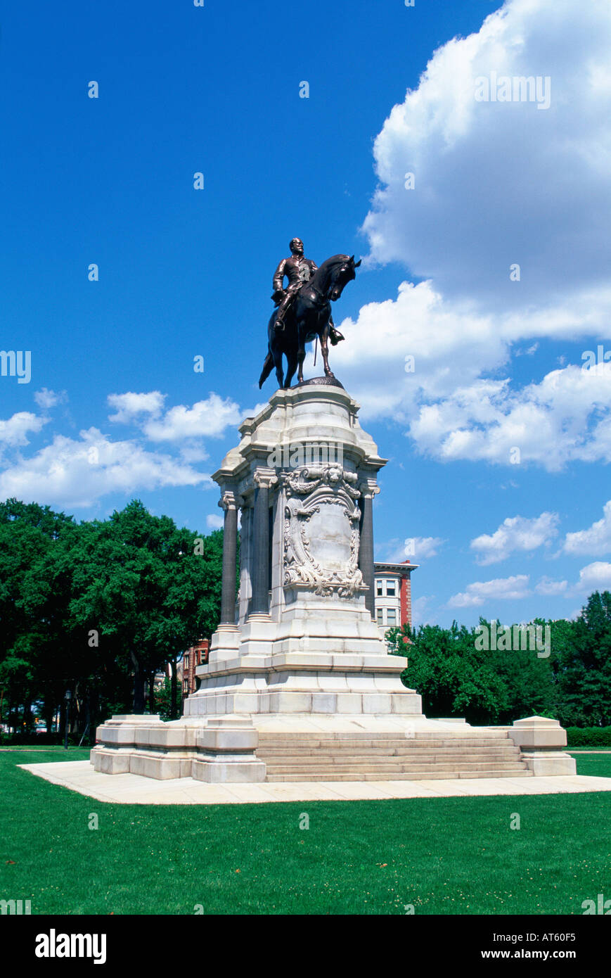 Robert E Lee Monument Richmond Virginia USA Stock Photo - Alamy