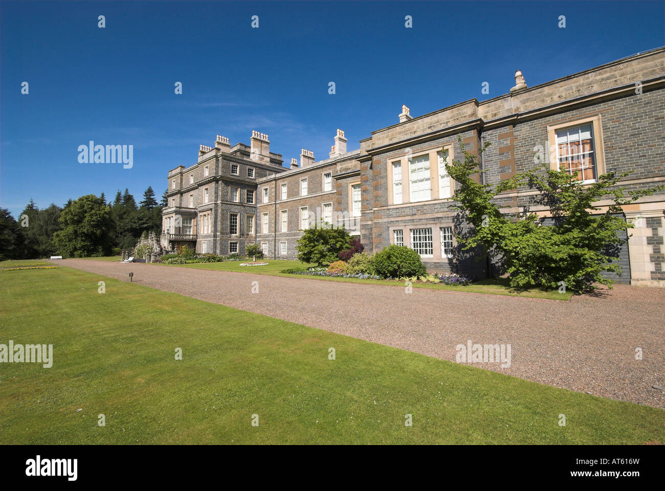 Bowhill House nr Selkirk Scottish Borders Stock Photo - Alamy