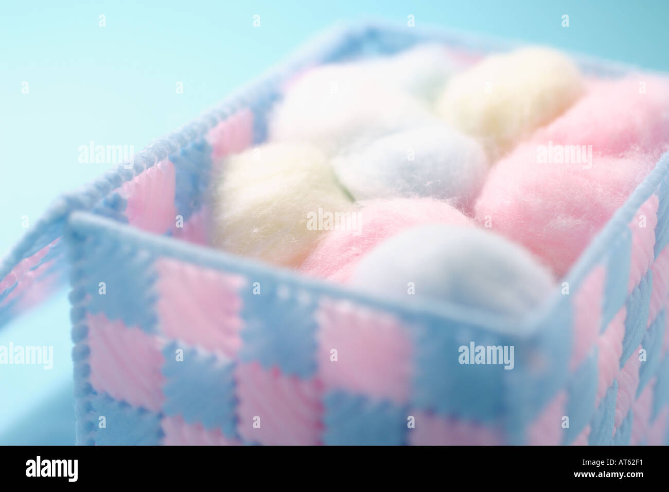 Box of Cotton Balls Stock Photo - Alamy
