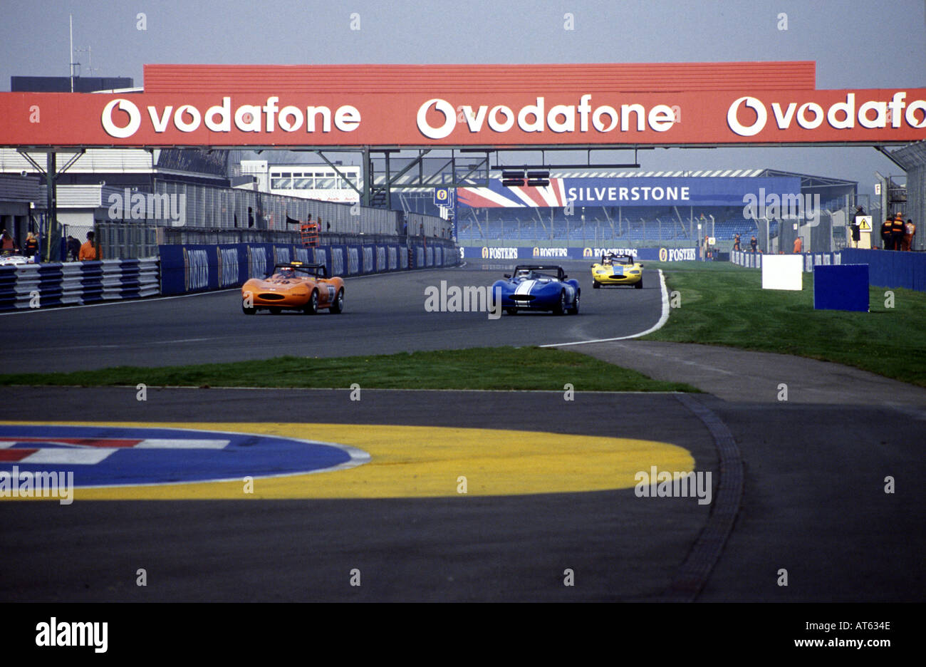 Classic racing at Silverstone Stock Photo - Alamy