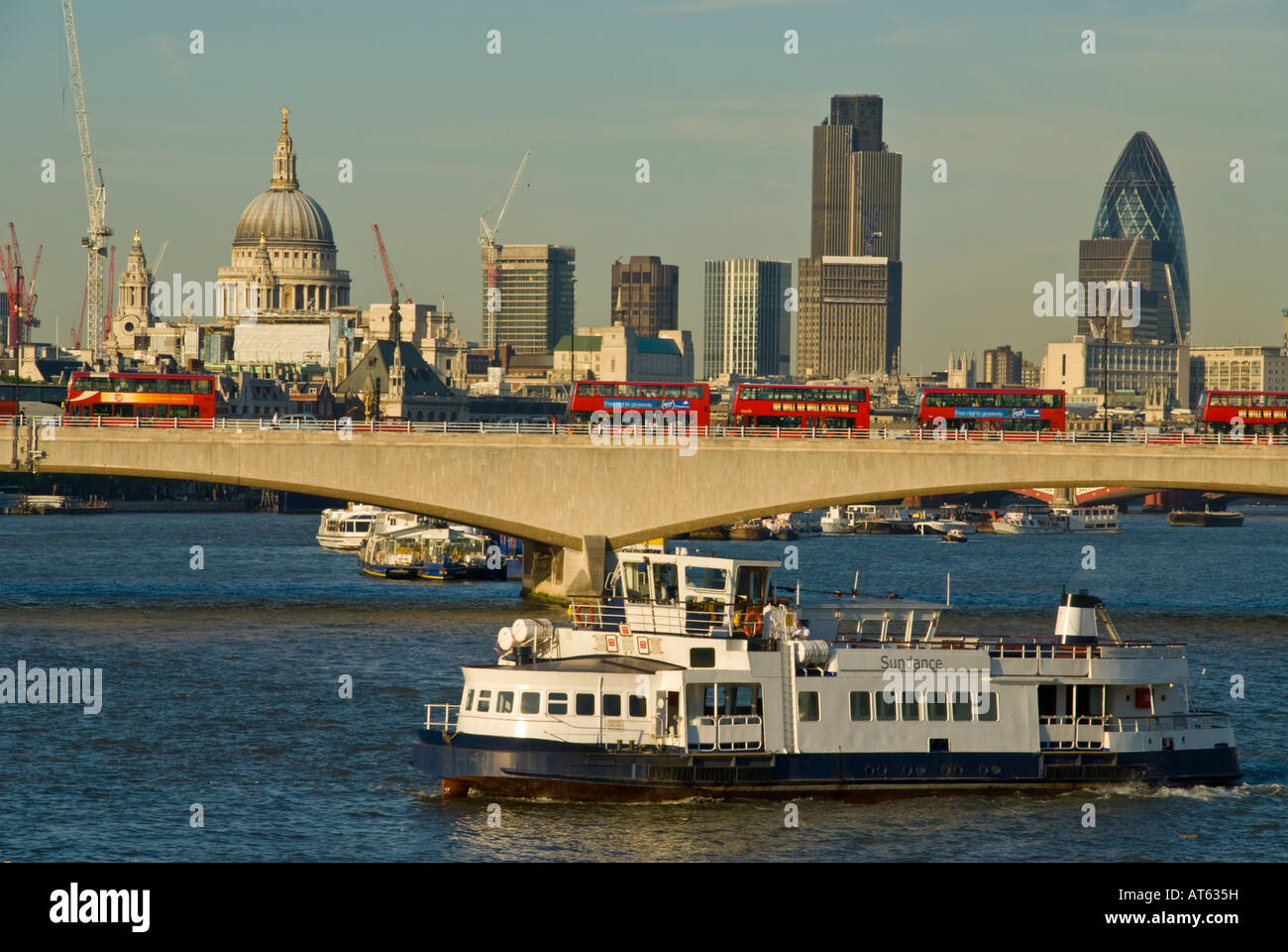 Europe UK england London 2007 cityscape gherkin cityscape Stock Photo ...