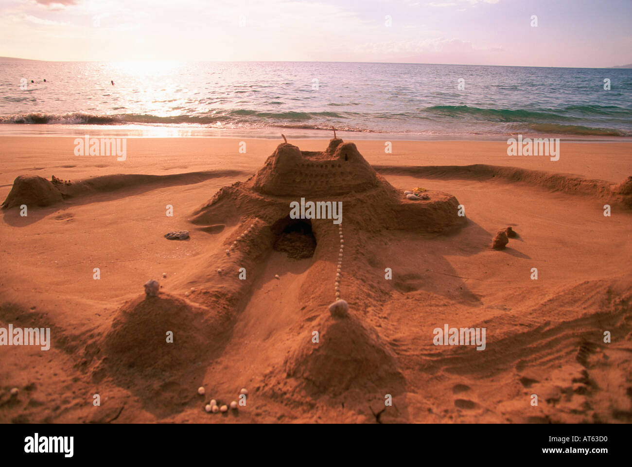 Sandcastle Wailea Maui Hawaii USA Stock Photo - Alamy