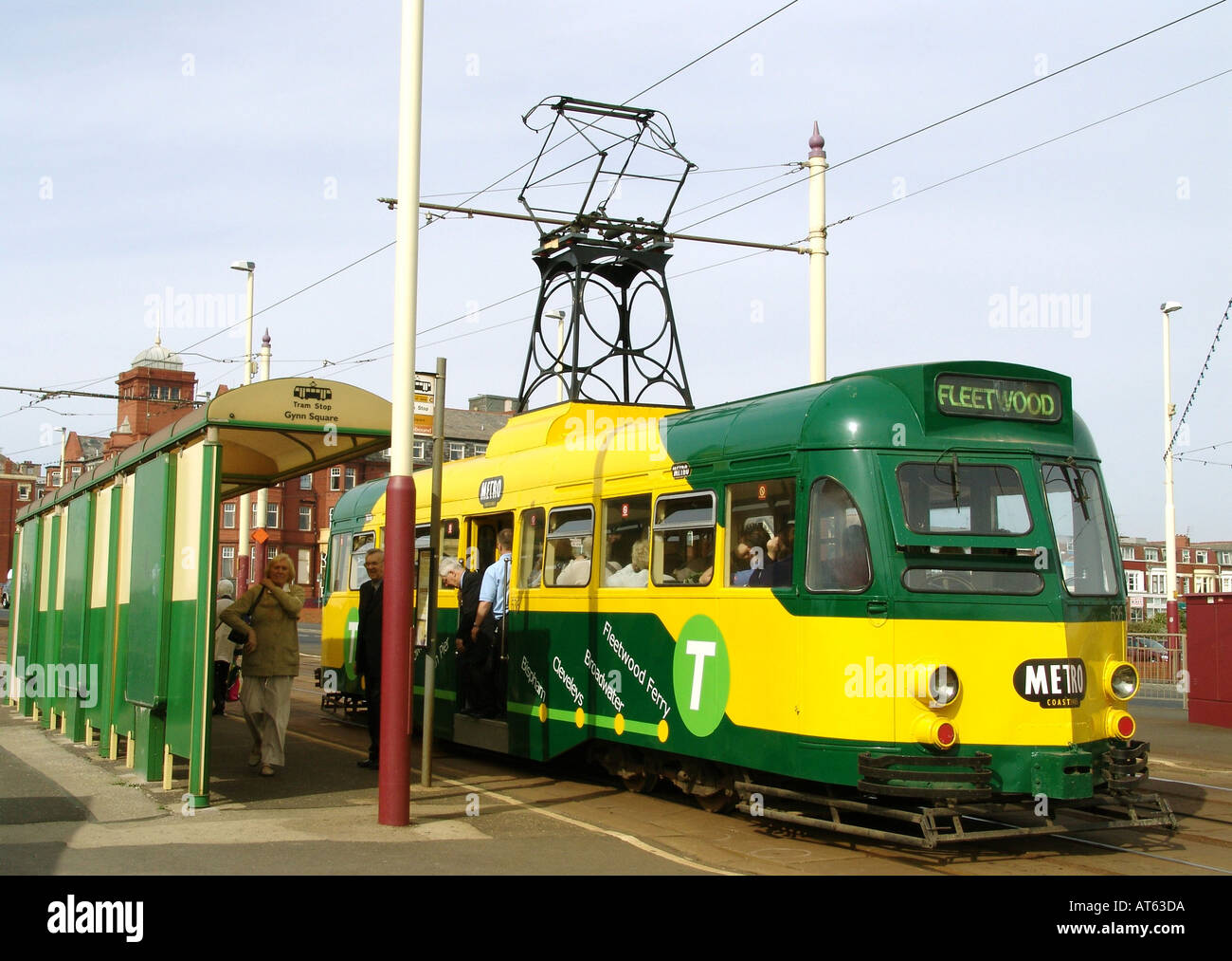 Blackpool and fleetwood tramway hi-res stock photography and images - Alamy