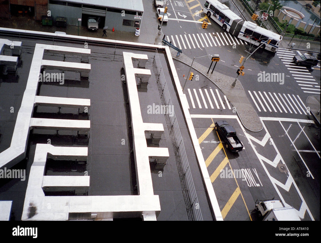 Aerial Chelsea street scene Stock Photo - Alamy