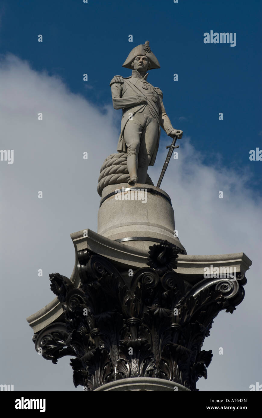 Europe UK england London 2007 Trafalgar Square nelson Stock Photo - Alamy