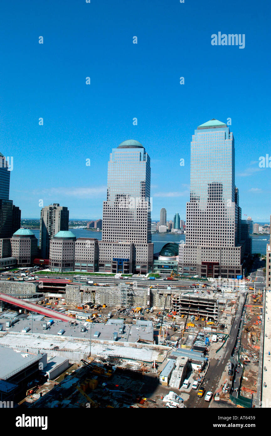 The site of the World Trade Center Ground Zero Stock Photo - Alamy