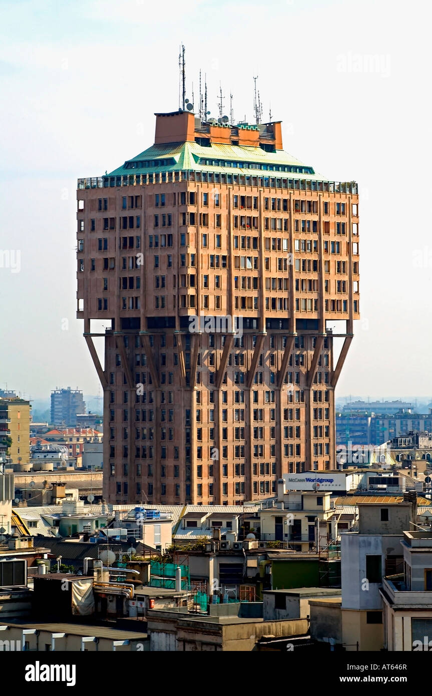 The Torre Velasca Tower Stock Photo - Alamy