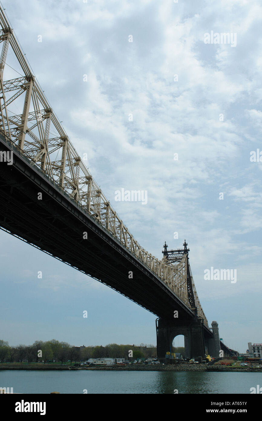 Queensboro Queensborough Bridge in Queens New York City USA Stock Photo ...