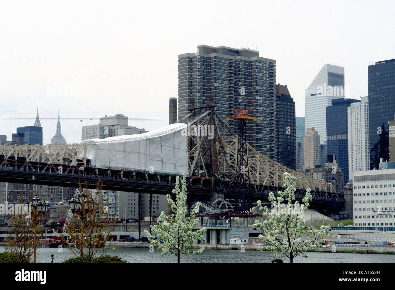 Empire State Building CitiCorp Building Queensboro Queensborough Bridge ...