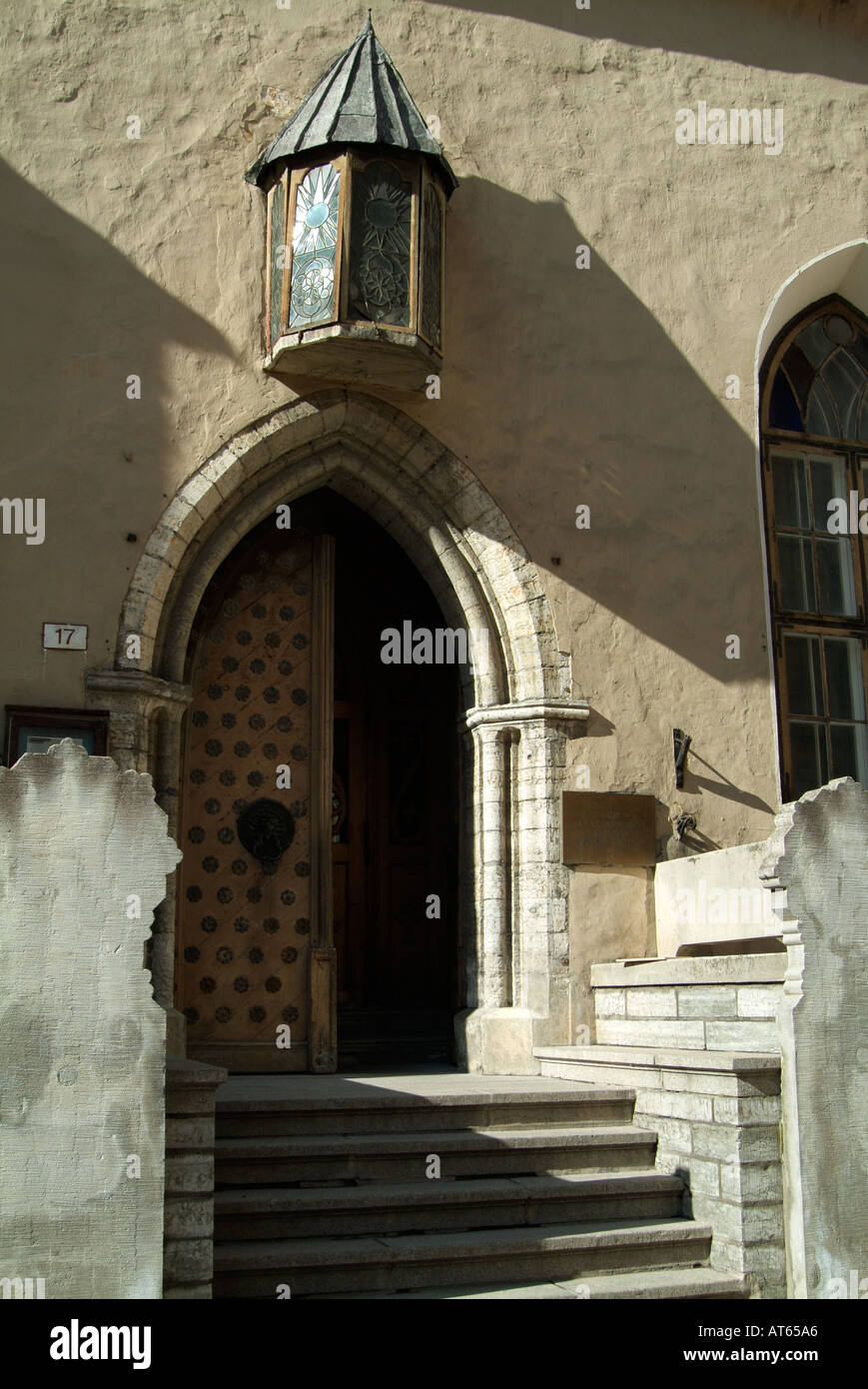 Entrance to the Great Guild House now the Estonian History Museum ...