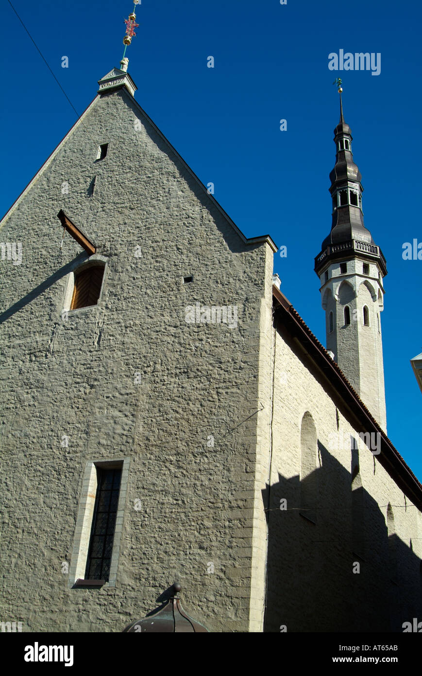 Town Hall Raekoda Tallinn Estonia Stock Photo - Alamy