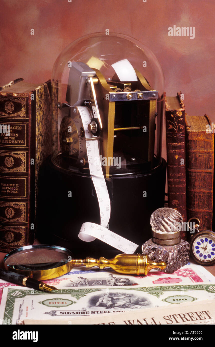 Stock market ticker tape hi-res stock photography and images - Alamy