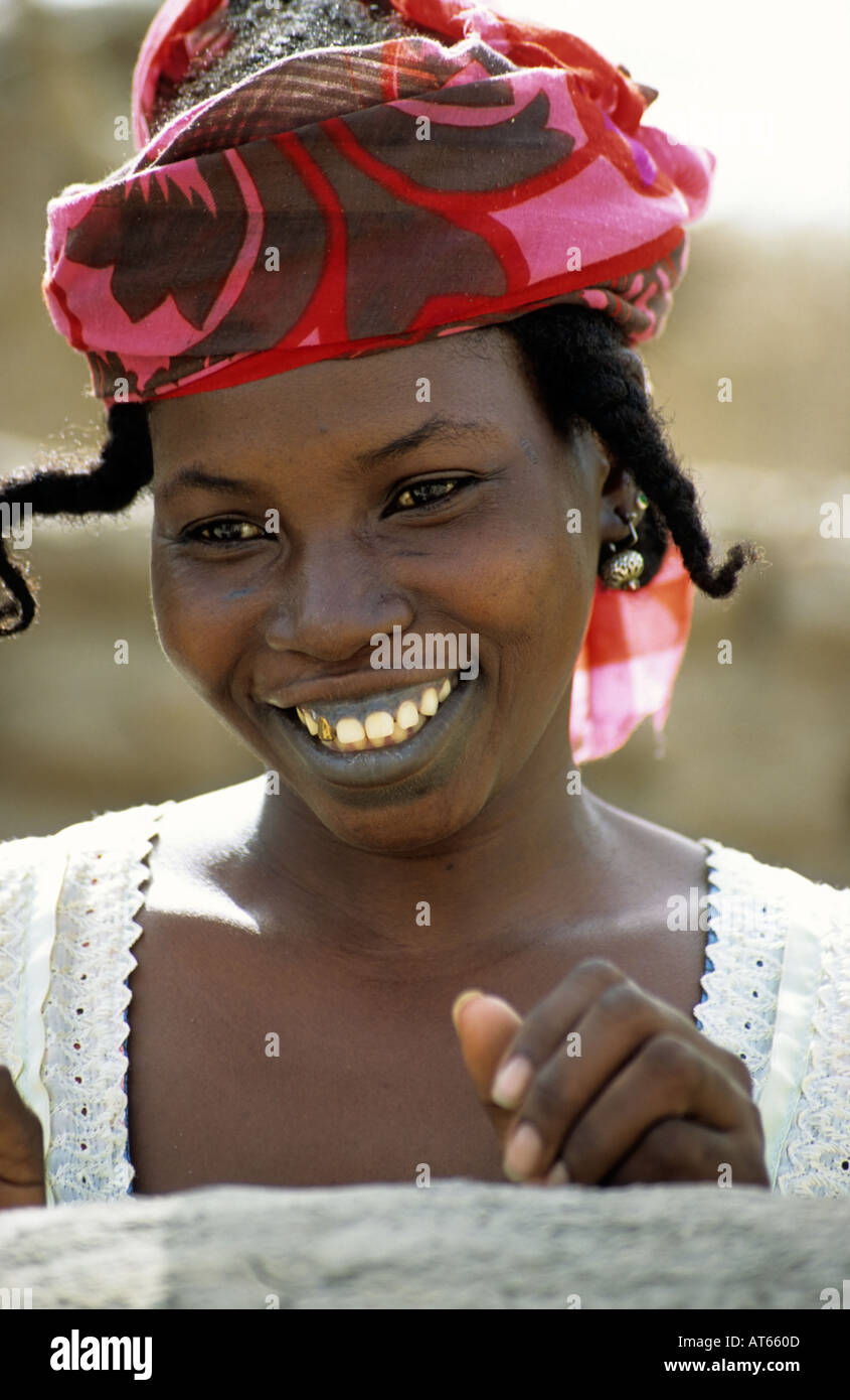 Fulani woman, Mali Stock Photo - Alamy