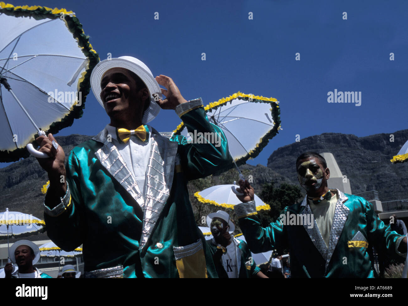 South Africa Cape Town Minstrels carnival parade through District six ...