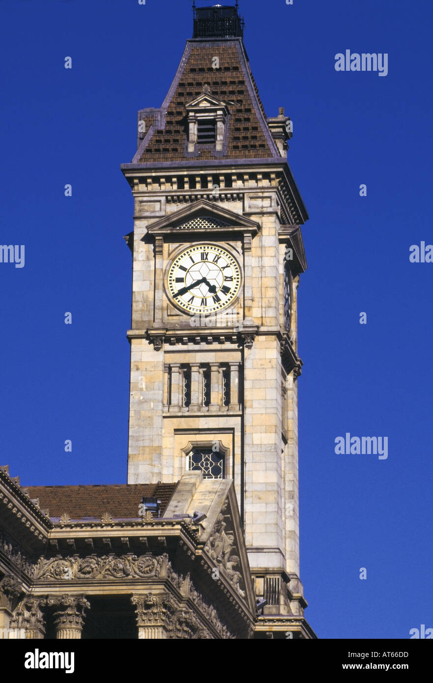 west midlands birmingham council offices chamberlain square clock tower ...