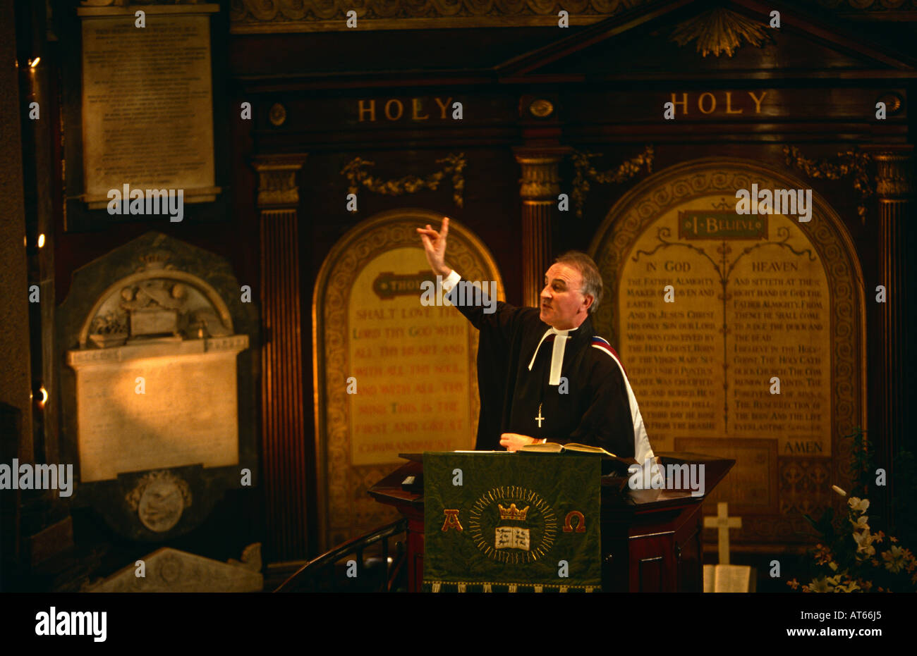 Pulpit Sermon High Resolution Stock Photography and Images - Alamy