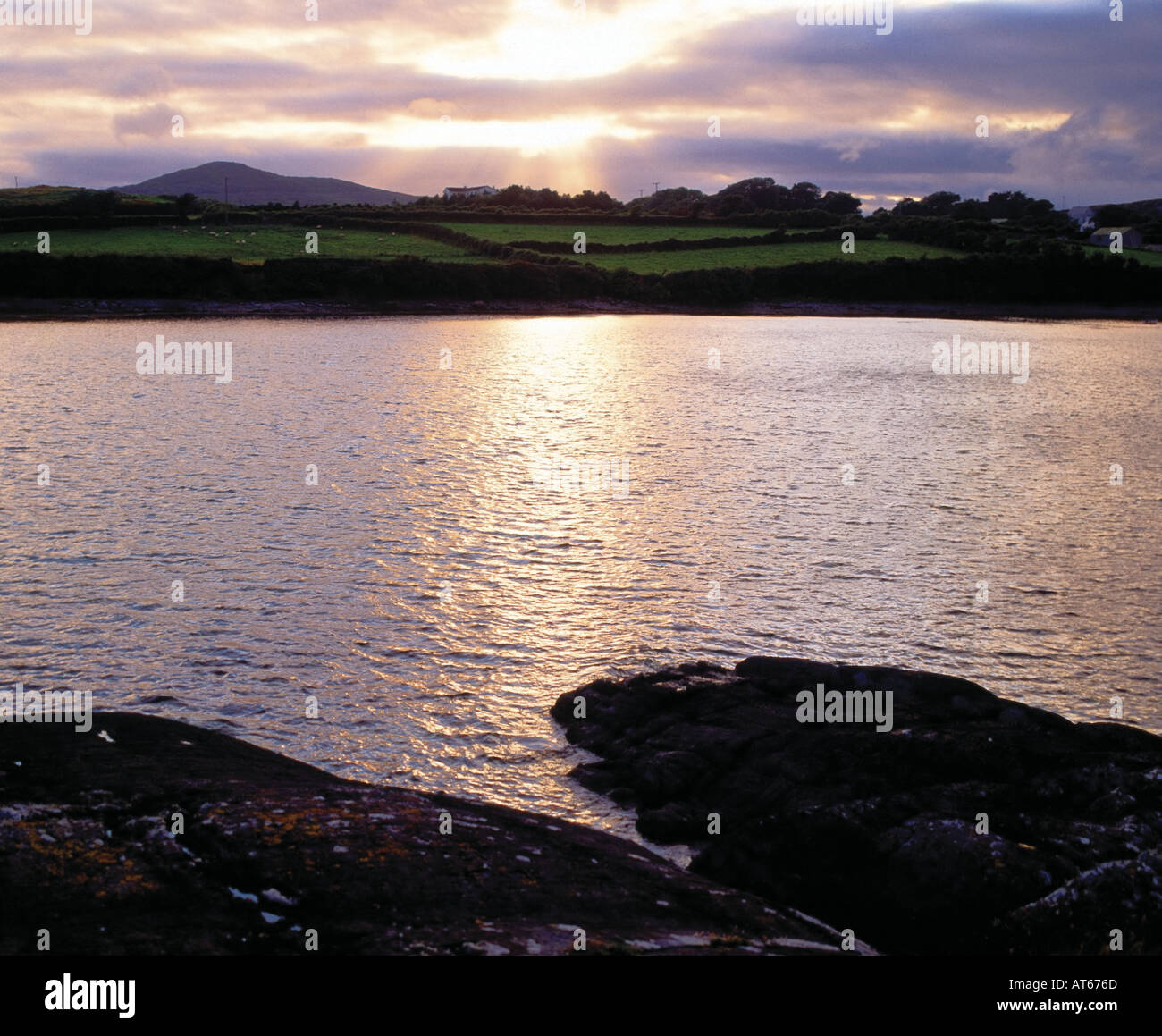 ireland county cork altar bay toormore Stock Photo - Alamy