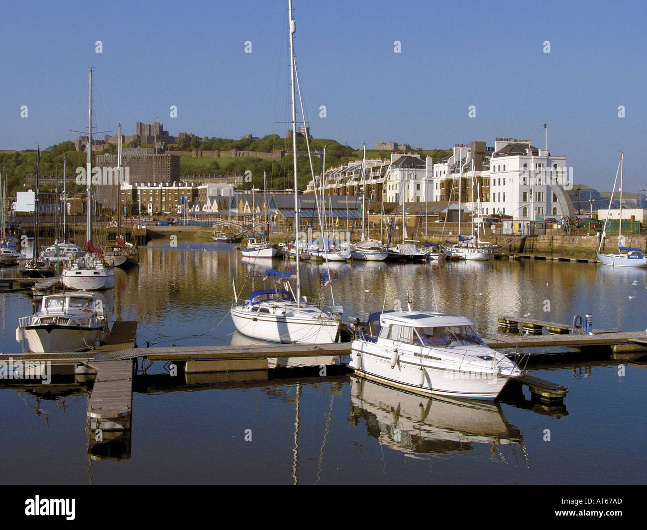 kent dover harbour castle david martyn hughes Stock Photo - Alamy