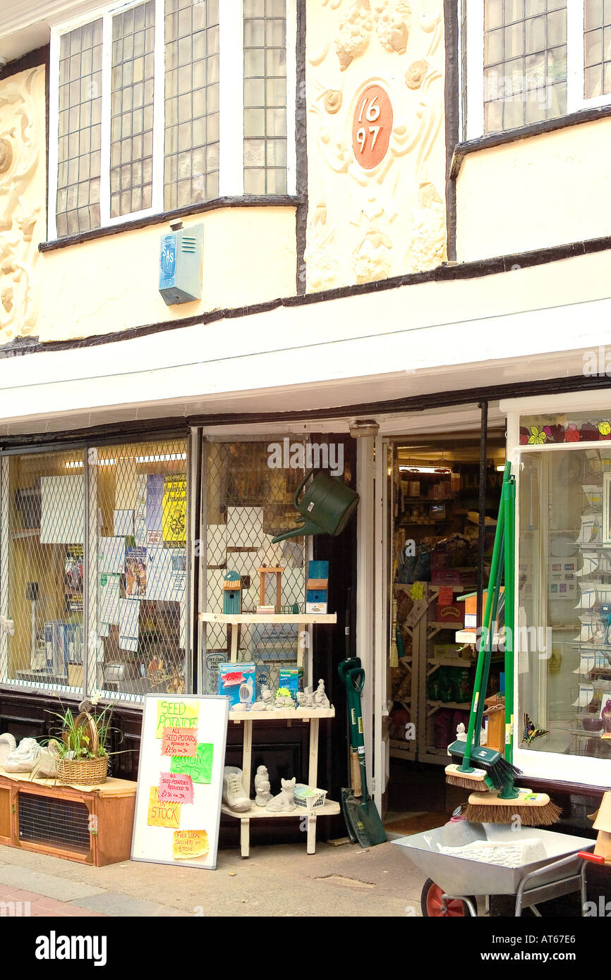 england kent faversham old market town centre Stock Photo - Alamy