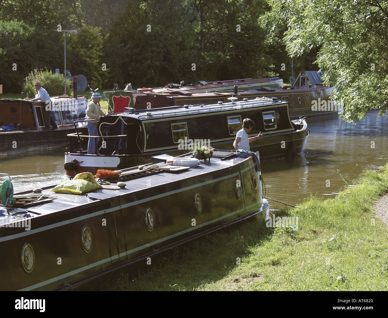 chilterns grand union canal dudswell locks buckinghamshire england ...