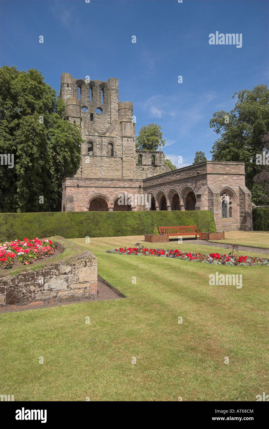 Kelso Abbey Kelso Scottish Borders Stock Photo - Alamy