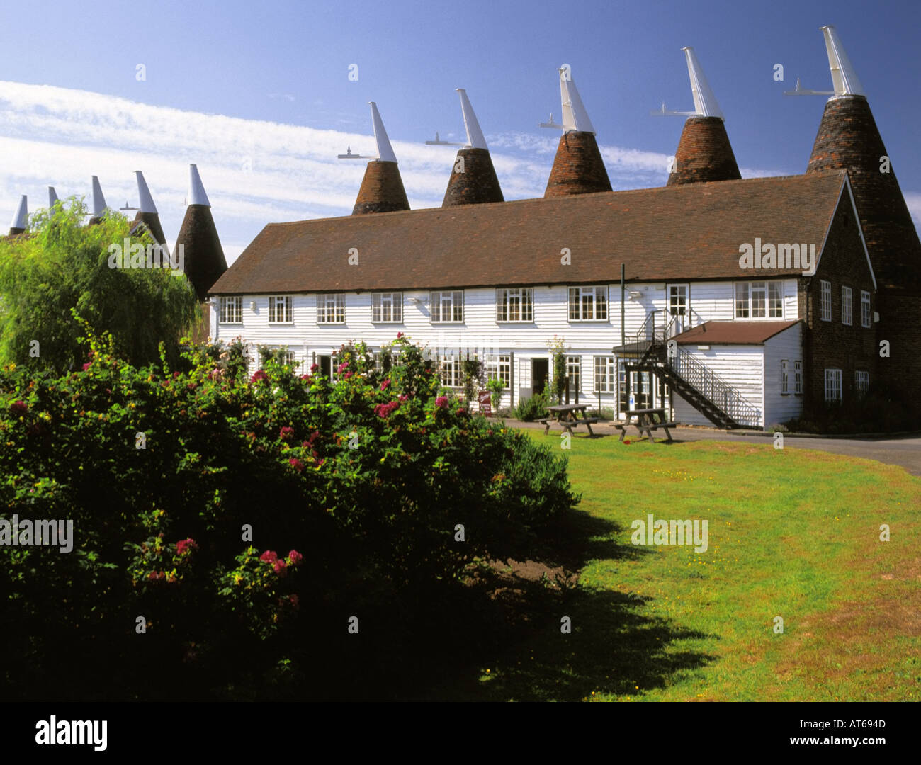 whitbread hop farm belting kent england Stock Photo - Alamy