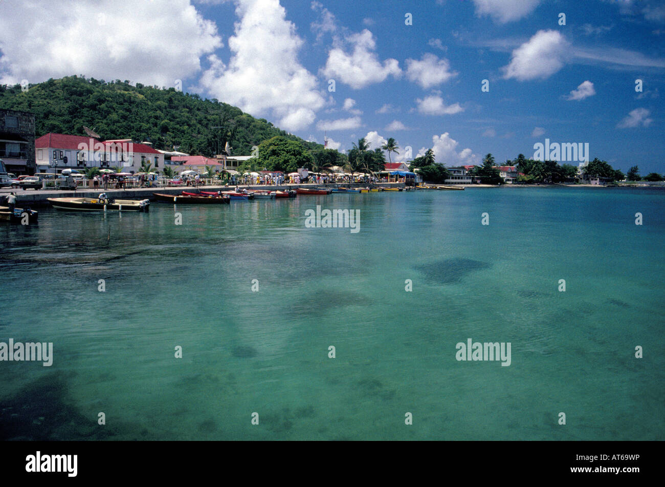 Marigot Harbor I Stock Photo - Alamy