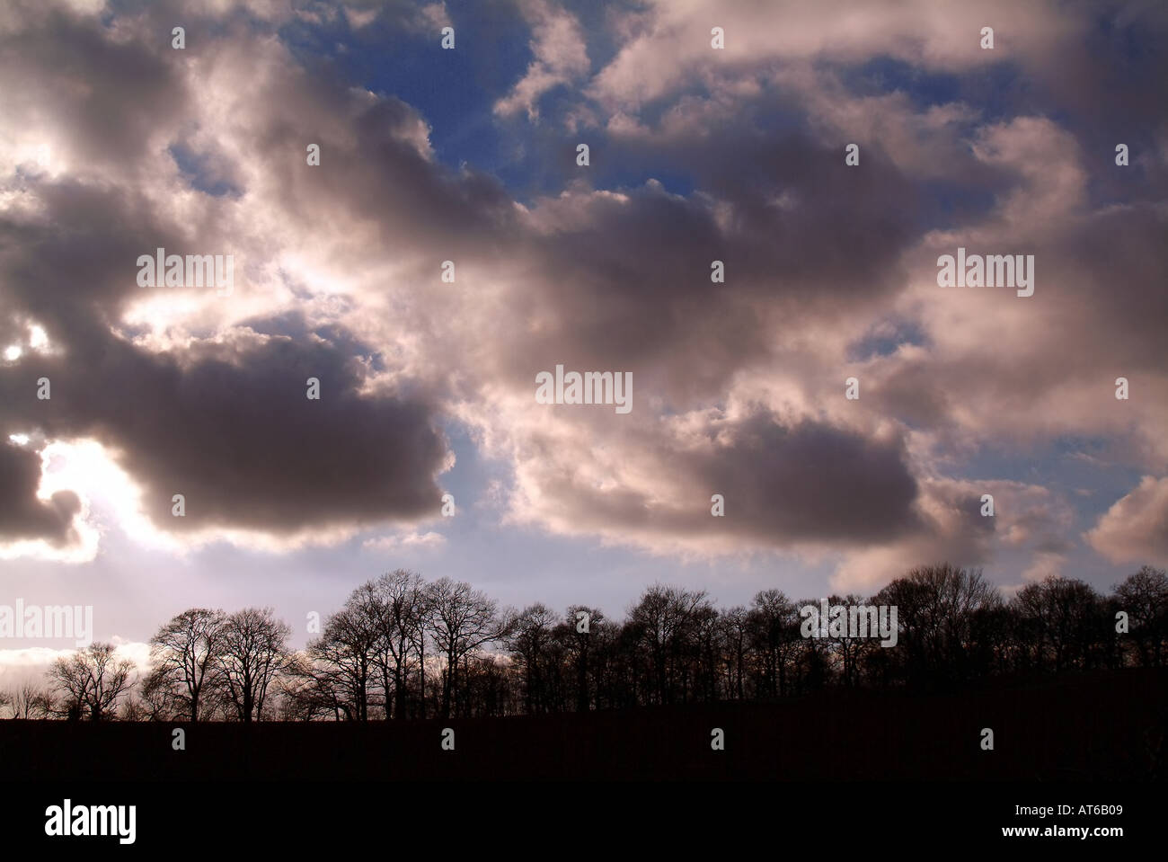dramatic stormy sunset sky Stock Photo - Alamy
