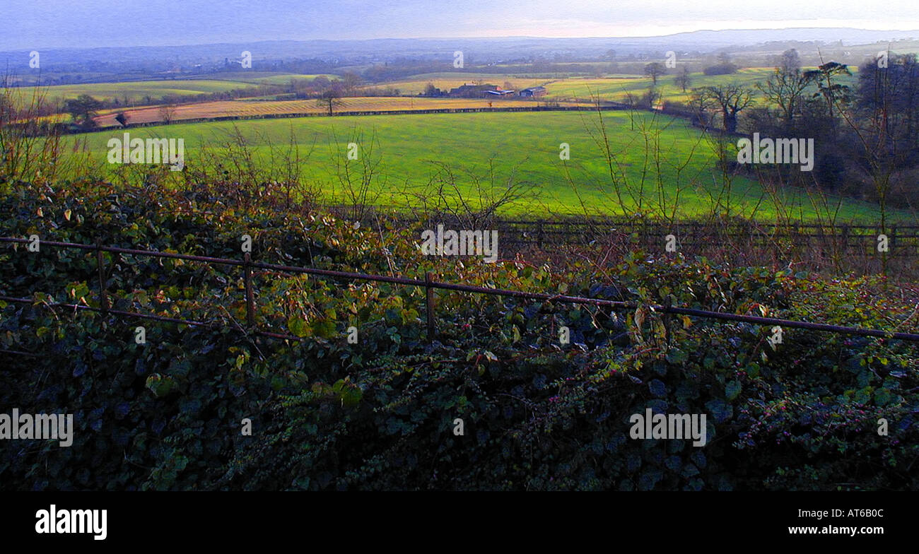 england midlands warwickshire view from snotterfield village known as ...