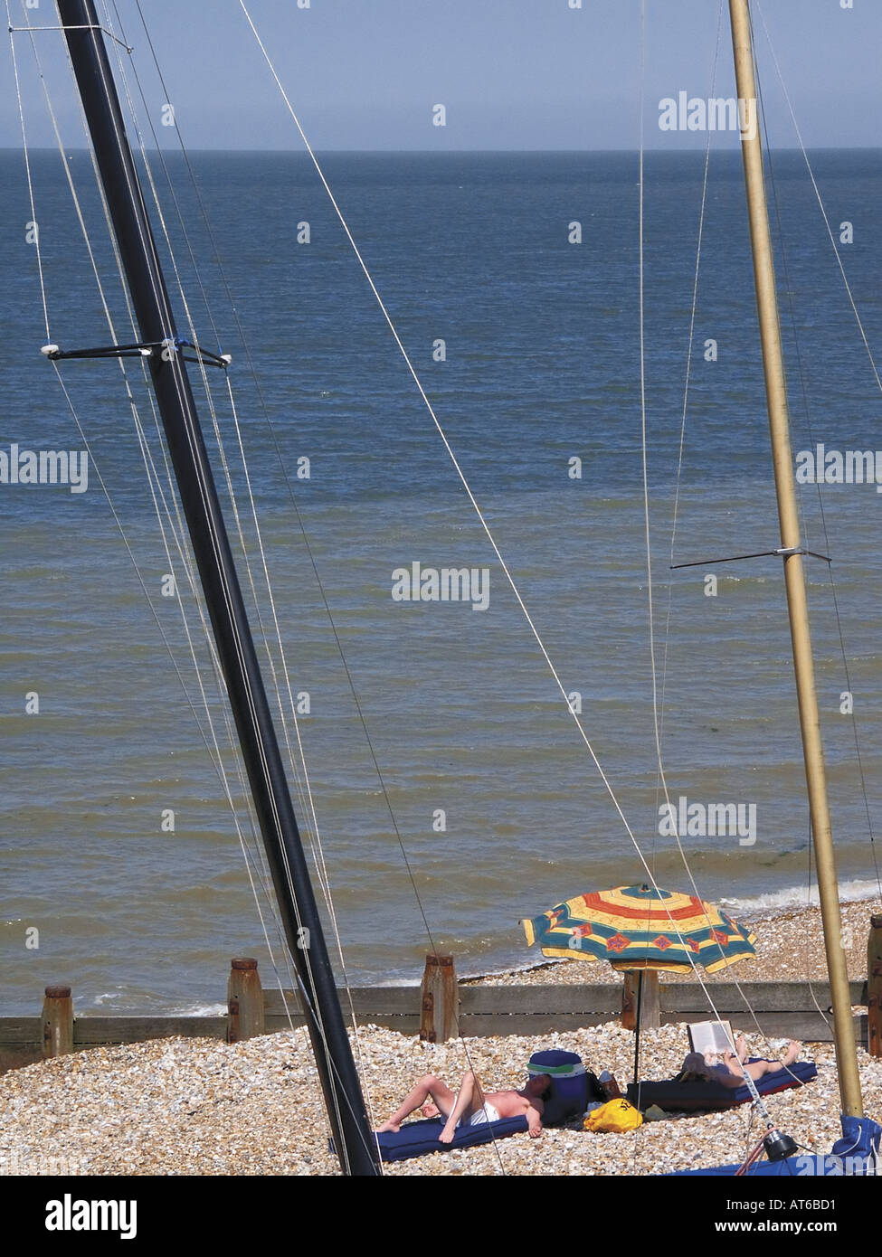 england kent whitstable beach Stock Photo - Alamy