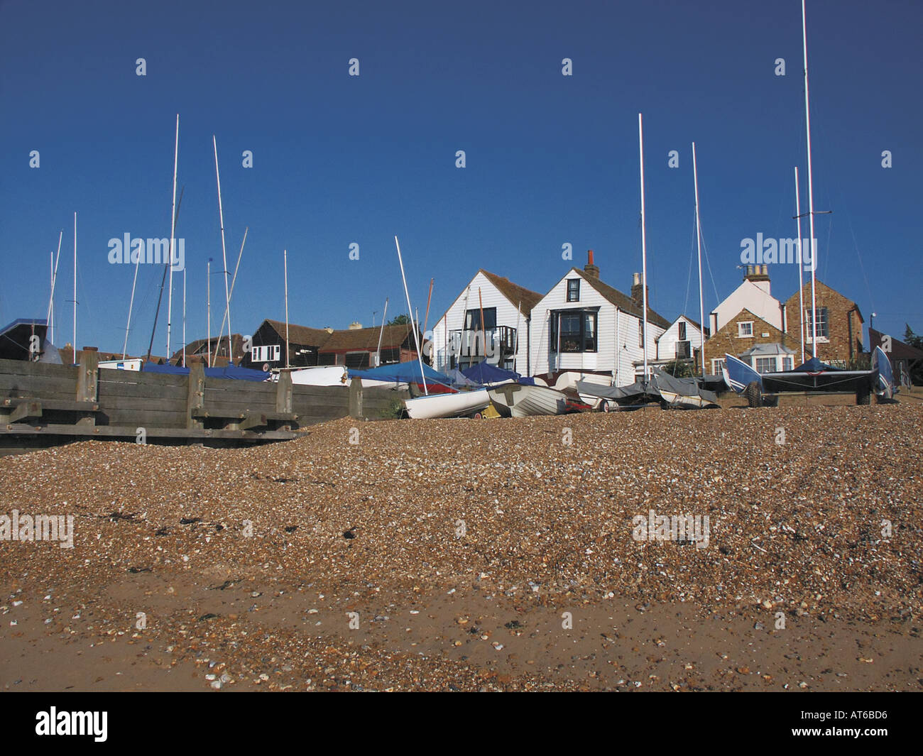 england kent whitstable beach Stock Photo - Alamy