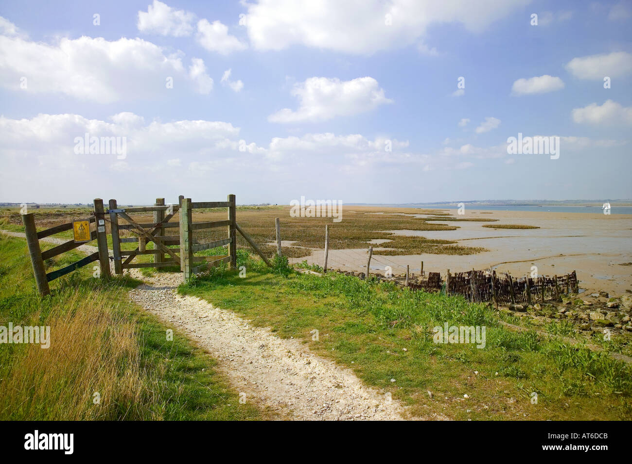 england essex kent thames estuary Harty Ferry near faversham Stock ...