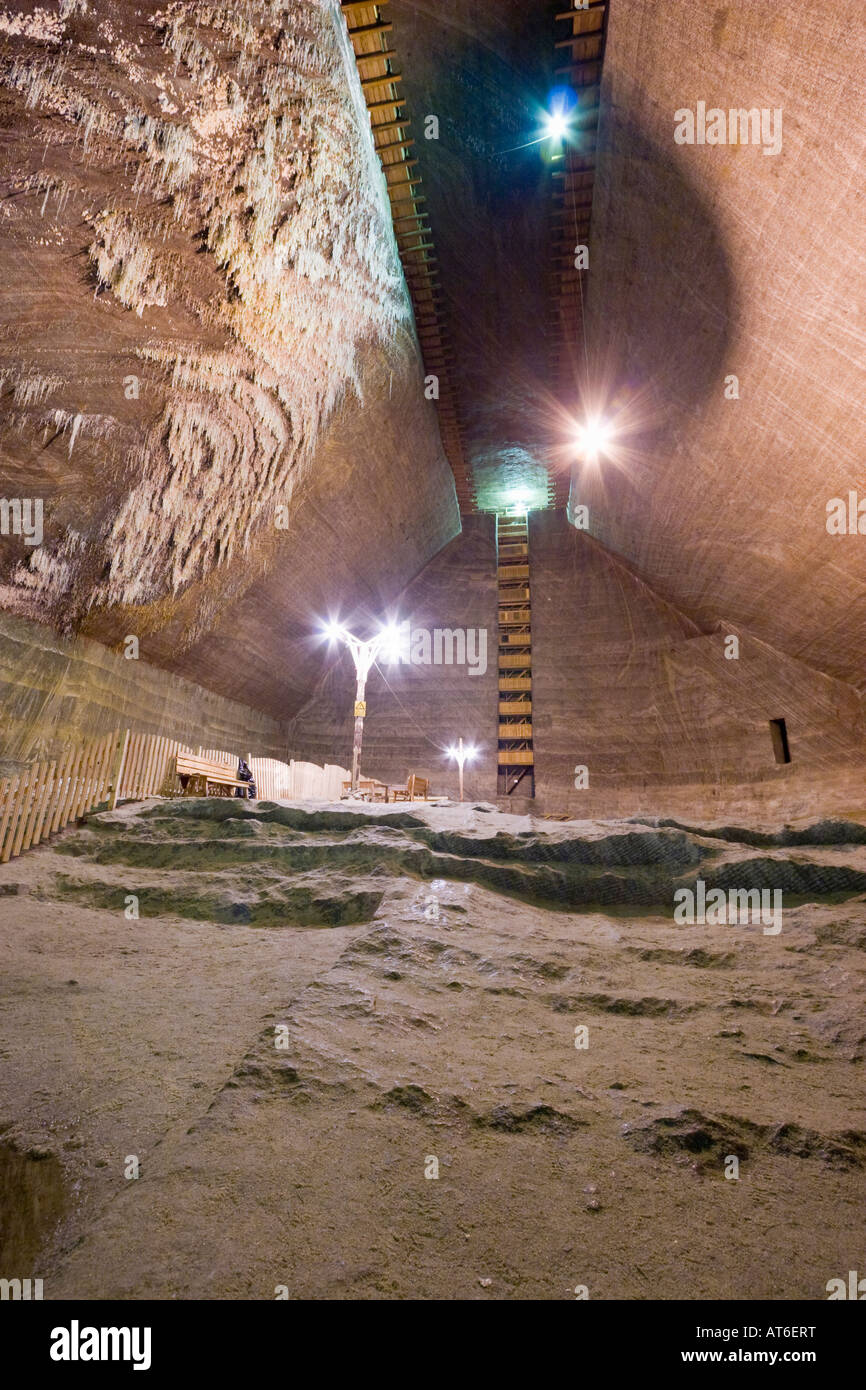 Turda Salt mine Stock Photo - Alamy