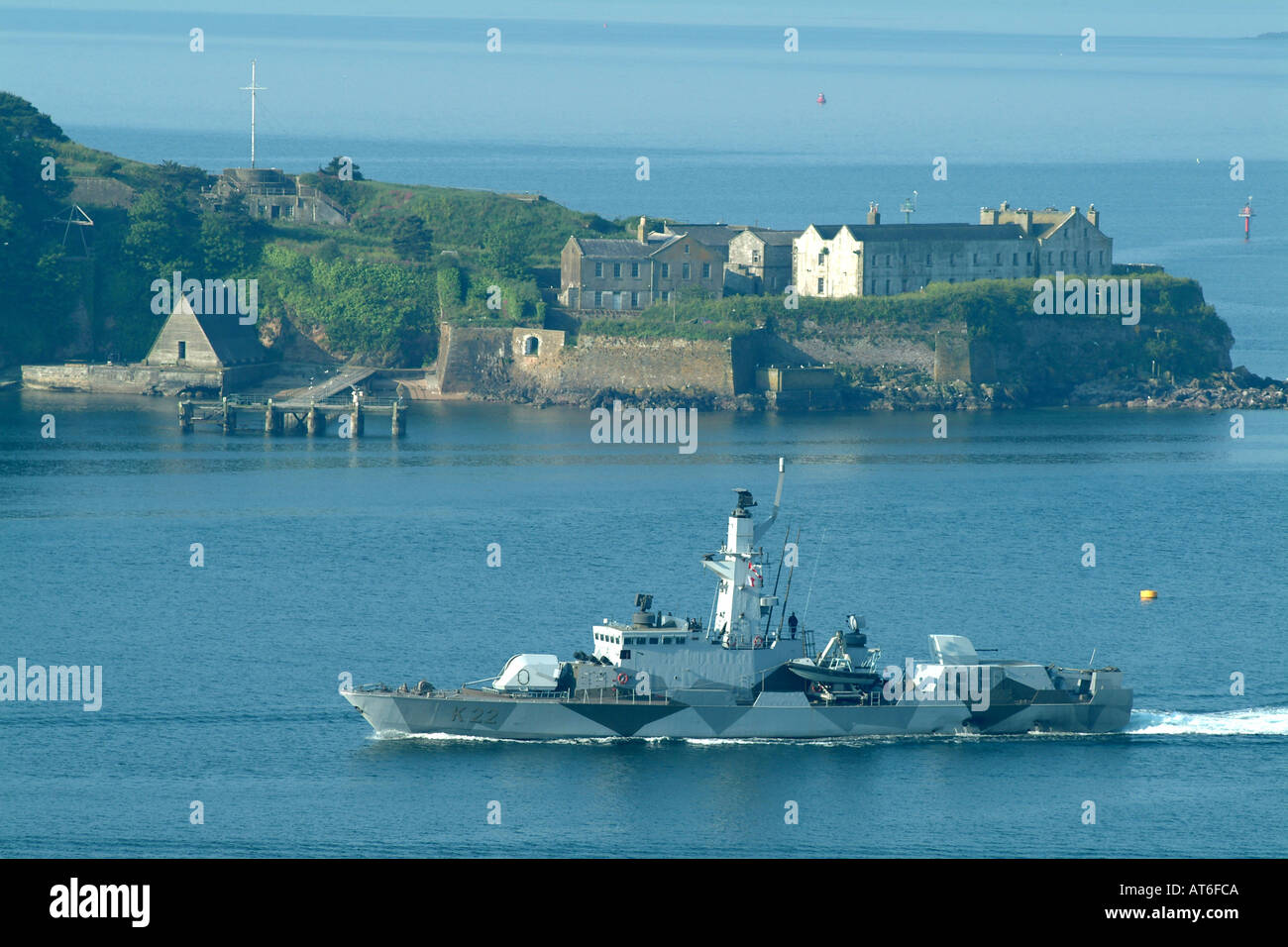 K22 Swedish Navy Goteborg class coastal Corvette HSWMS Gavle leaving ...