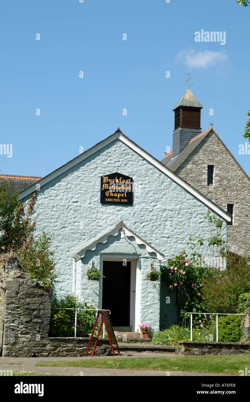 Methodist Chapel at Buckfast Abbey Buckfastleigh Devon England UK Stock ...