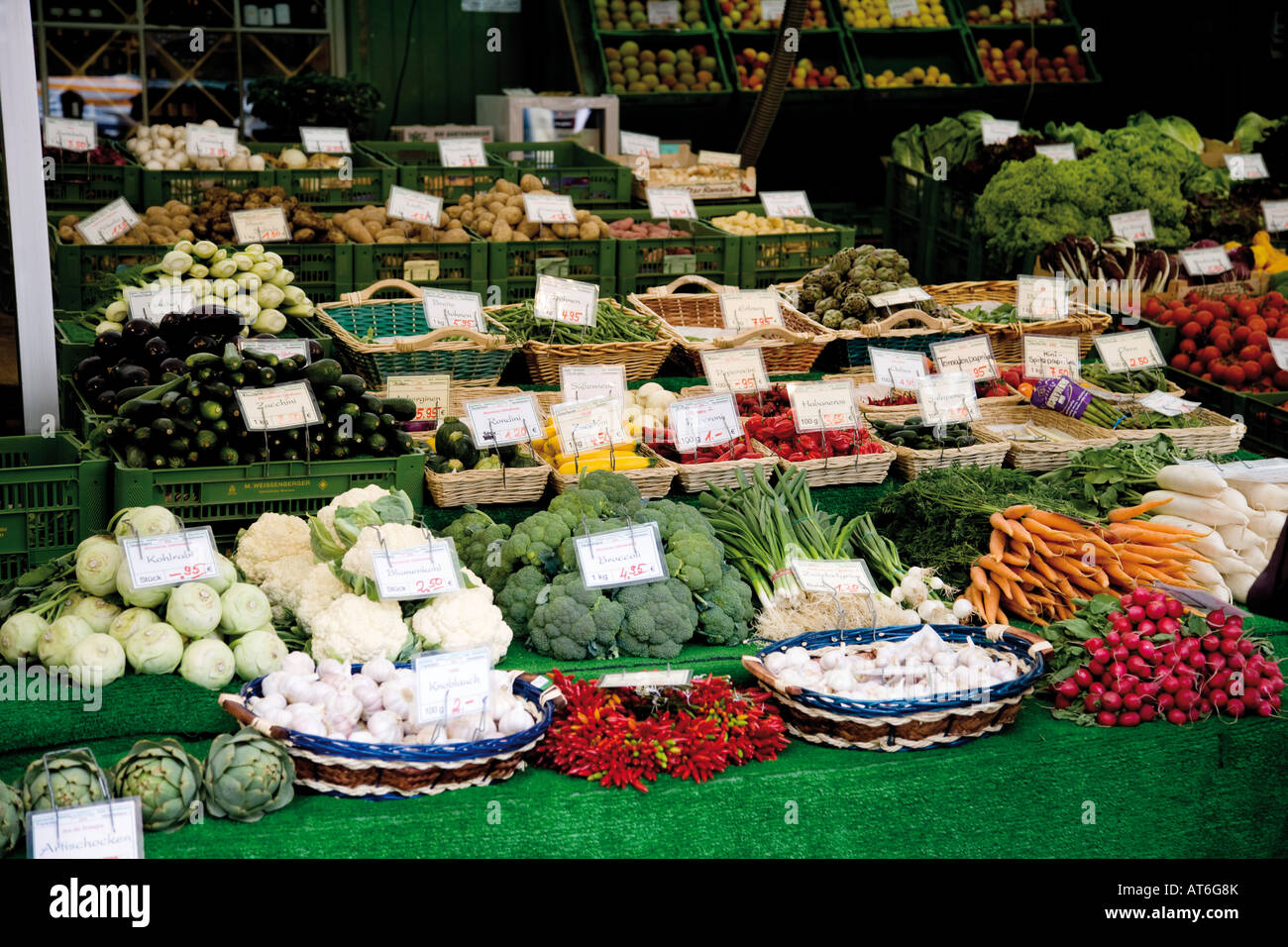 Viktualienmarkt munich street food hi-res stock photography and images ...
