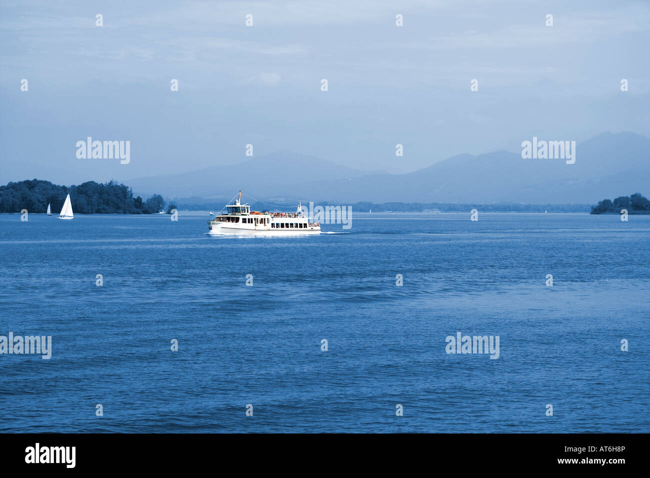 Germany, Bavaria, Lake Chiem Stock Photo - Alamy