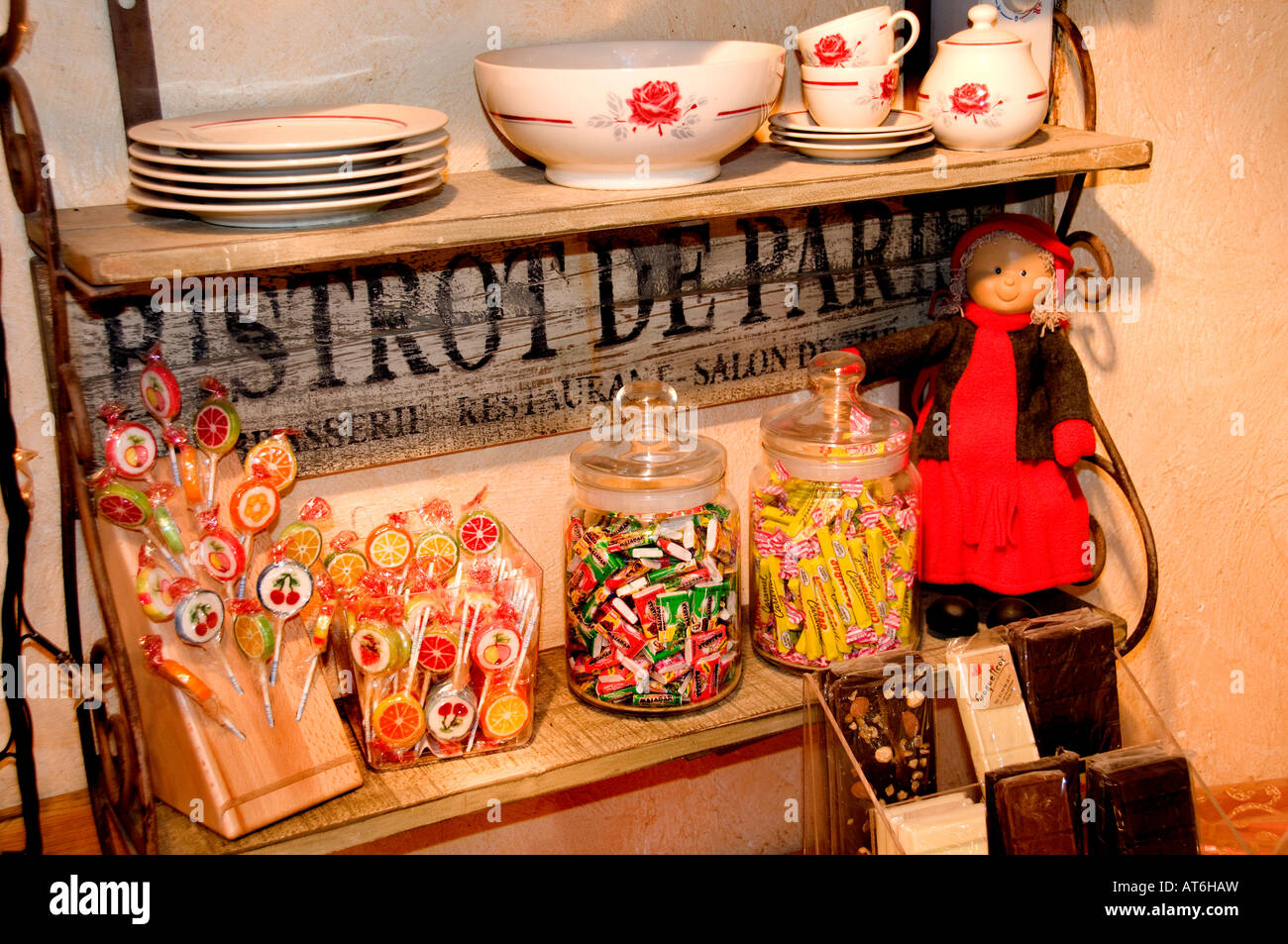 Montmartre Parisian France French Parisian France French Shop Market ...