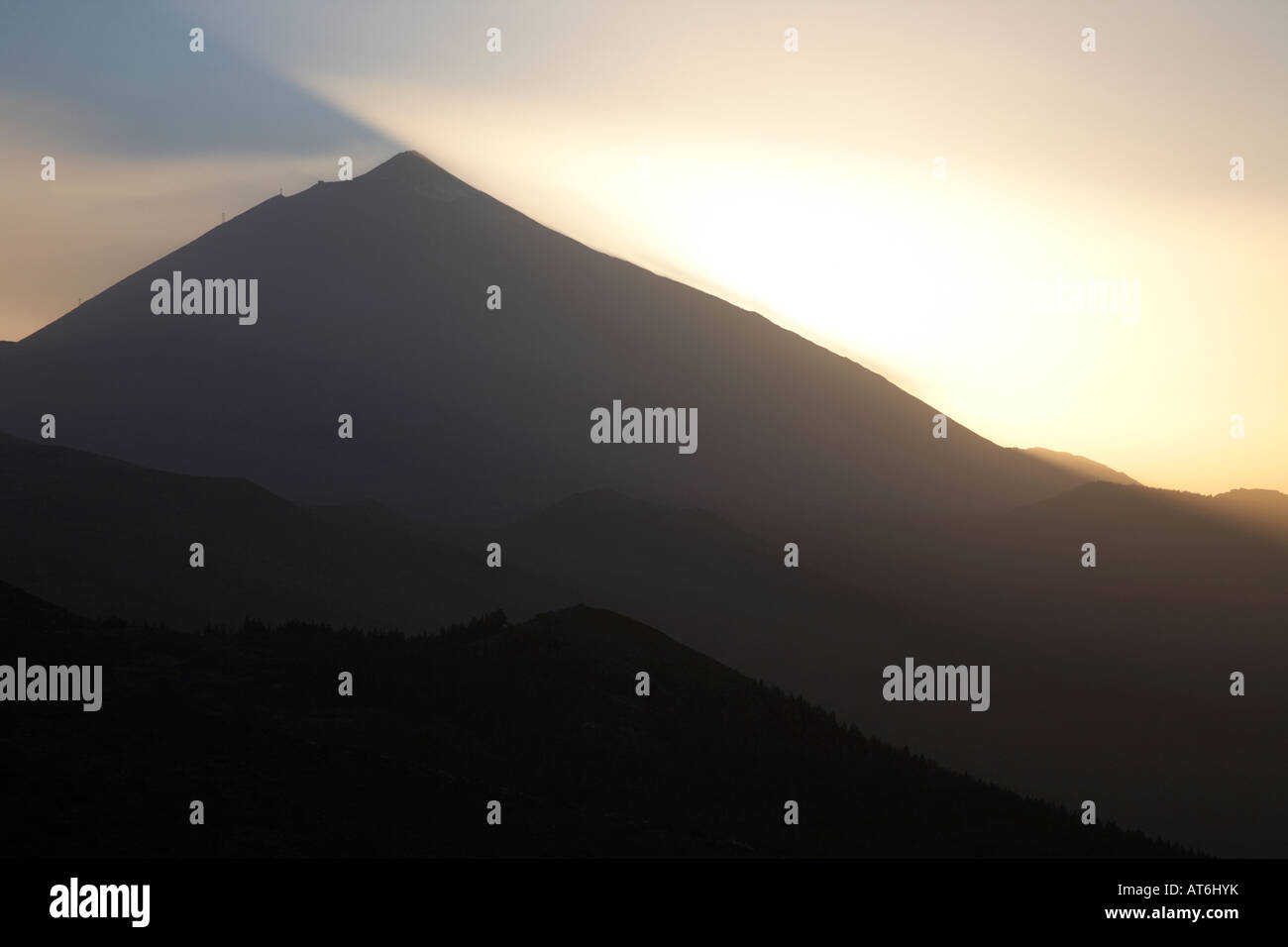 The shadow of mount teide hi-res stock photography and images - Alamy