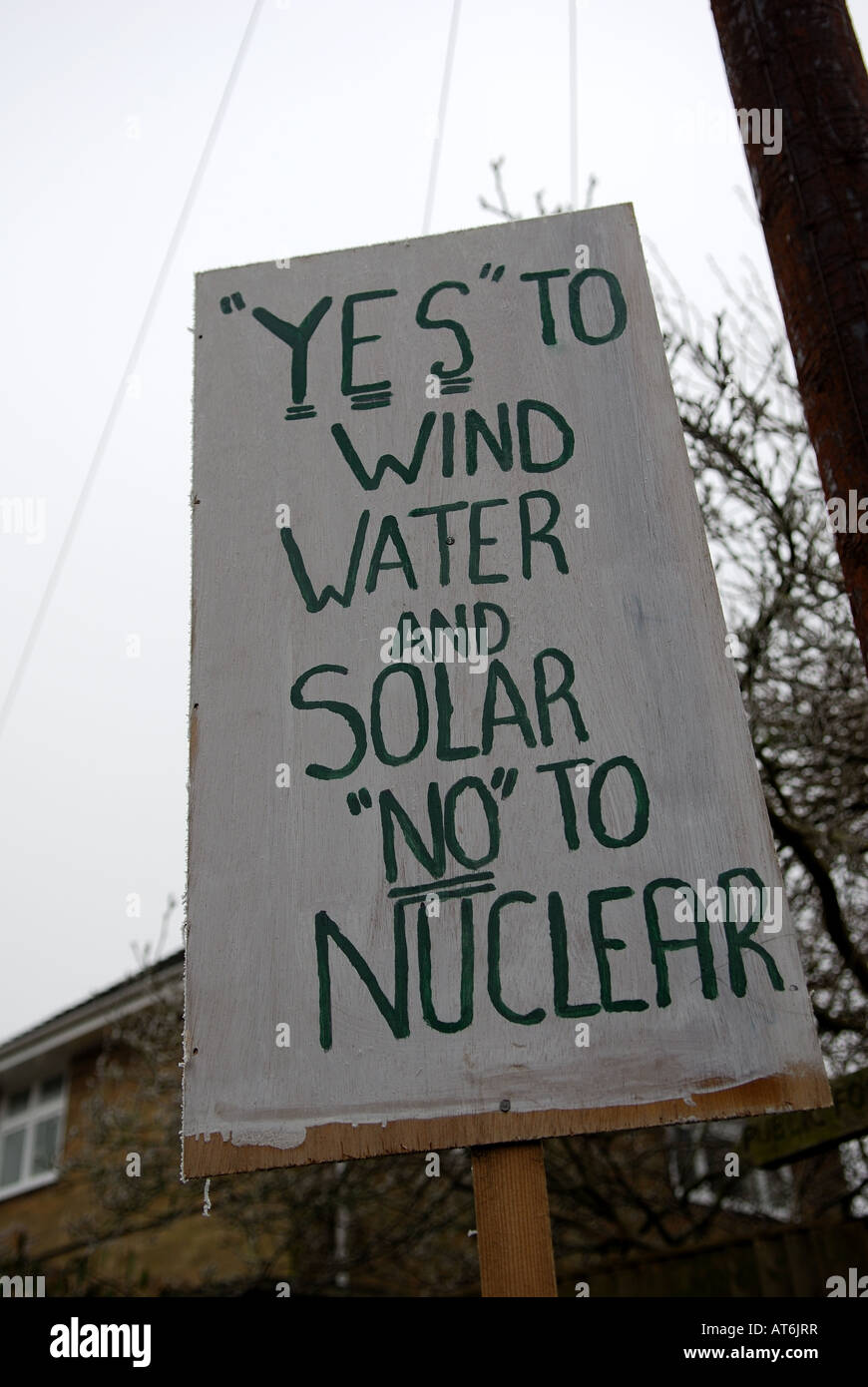 Green energy protest hi-res stock photography and images - Alamy