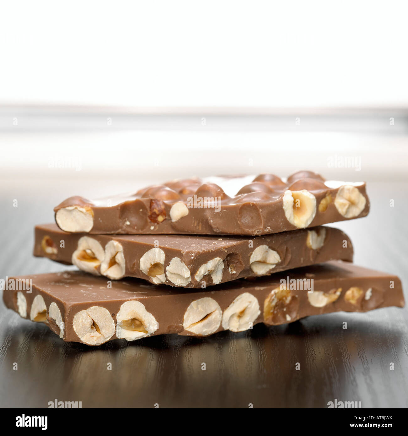 Three chocolate chunks hi-res stock photography and images - Alamy