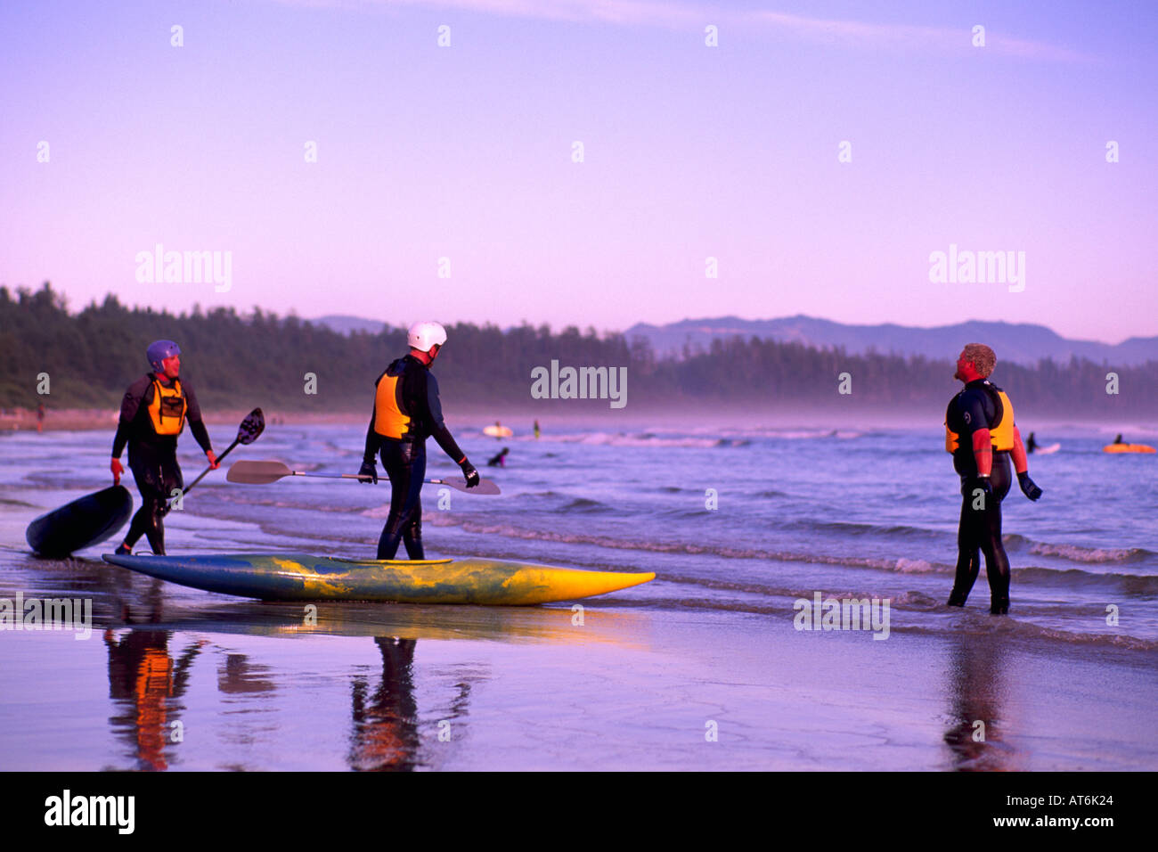 Ocean Kayaking near Long Beach in Pacific Rim National Park Reserve on ...