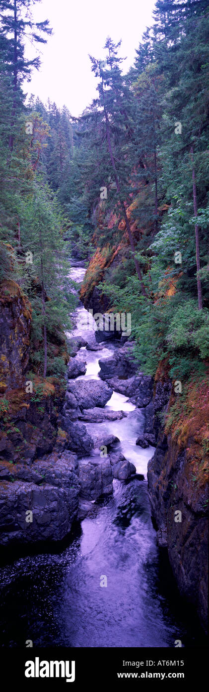 Englishman river falls provincial park hi-res stock photography and ...
